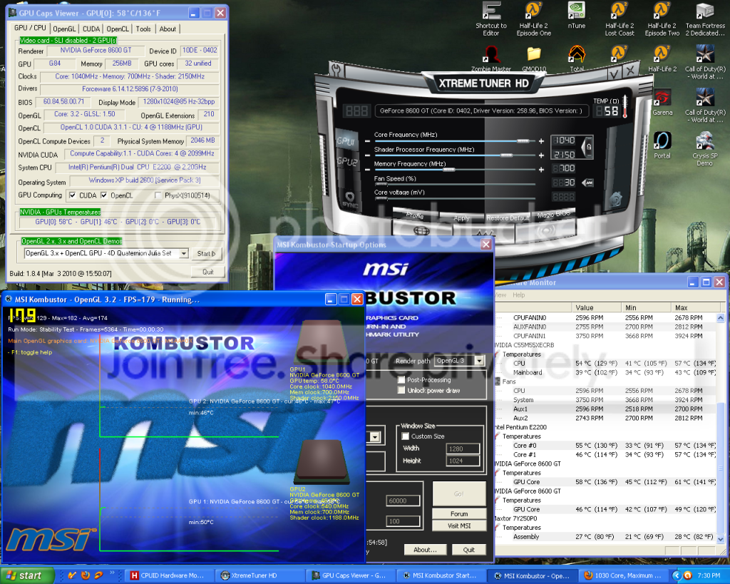 1070/2200/700 Maximum Overclock [8600GT][56k meh] | Overclock.net