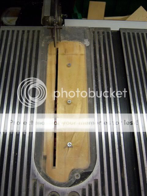 Zero Clearance Blade Inserts for Old Craftsman Tablesaw | LumberJocks ...