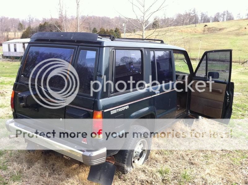 89 trooper "The Beginning" | Isuzu SUV Forum